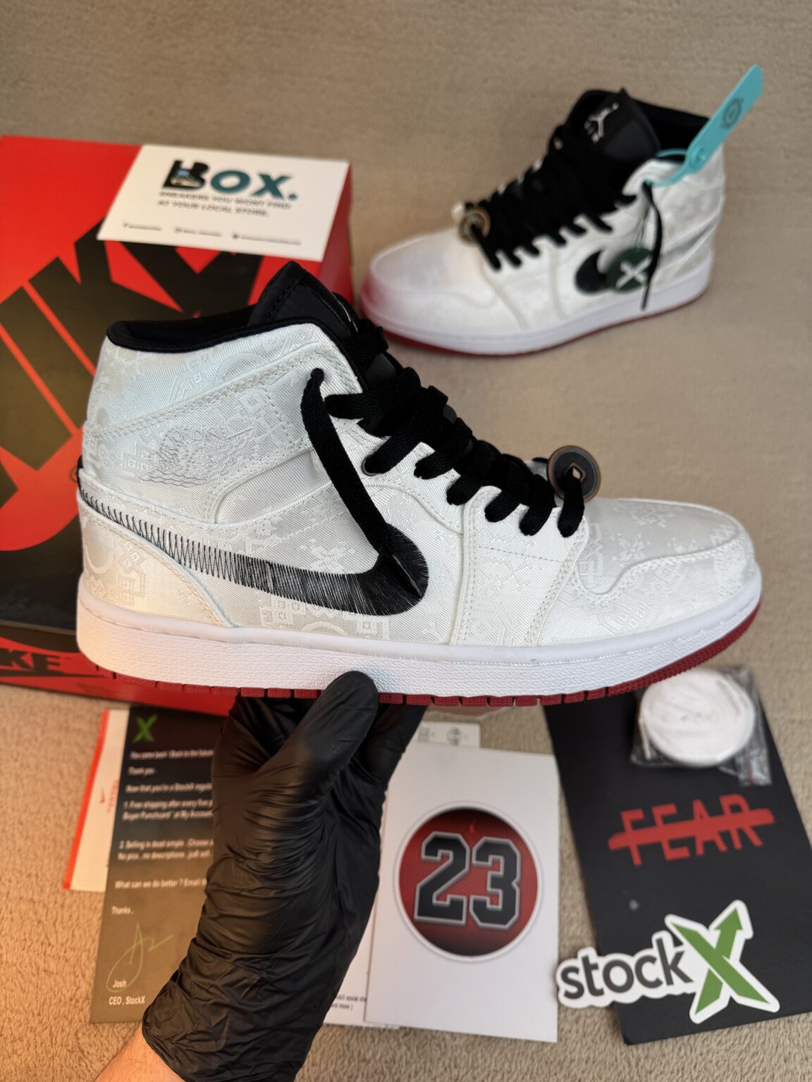 Jordan 1 Mid SE Fearless Edison Chen CLOT – boxsneakers