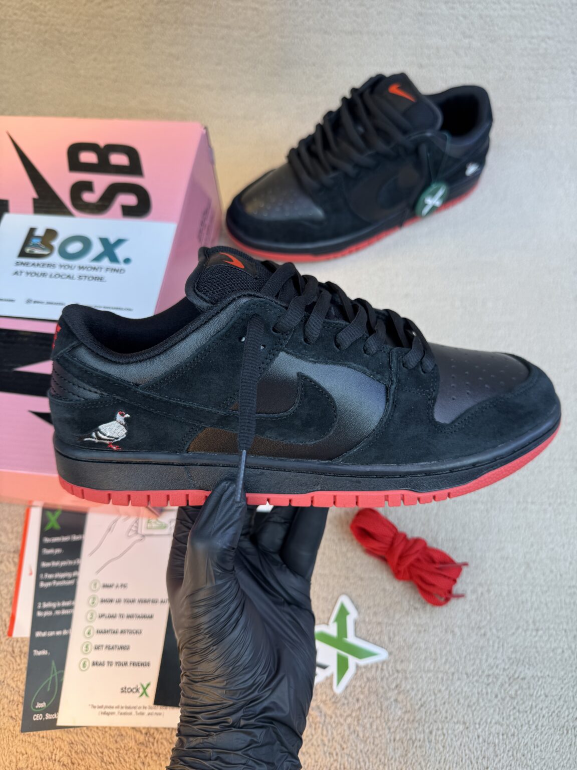 Jeff Staple x Dunk SB ‘Black Pigeon’ – boxsneakers