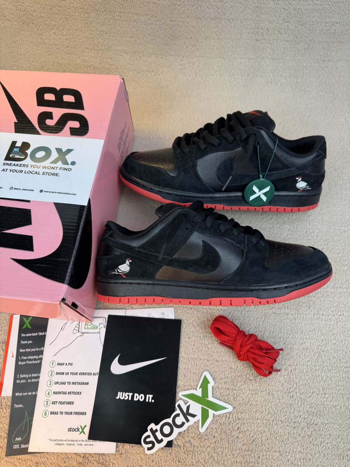 Jeff Staple x Dunk SB ‘Black Pigeon’ – boxsneakers